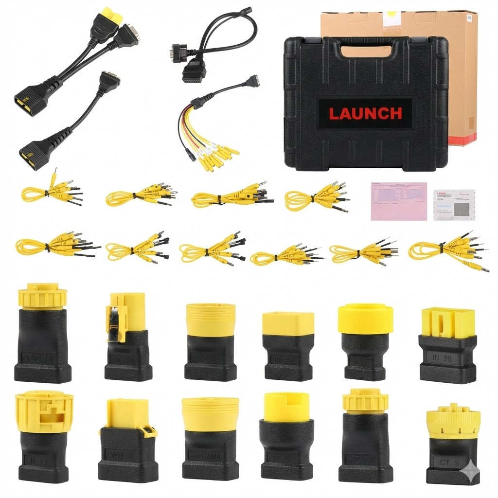 Launch Heavy Duty Truck Software License & Adapter Kit – Toptool